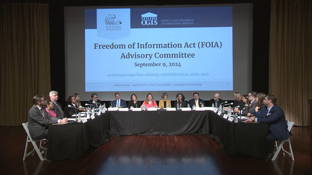 First Meeting of the 2024-2026 FOIA Advisory Committee Recap – The FOIA ...